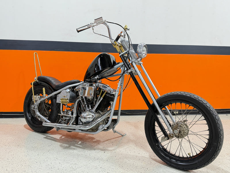 1978 Harley-Davidson Shovelhead Springer Chopper Bobber Rigid Hardtail ...