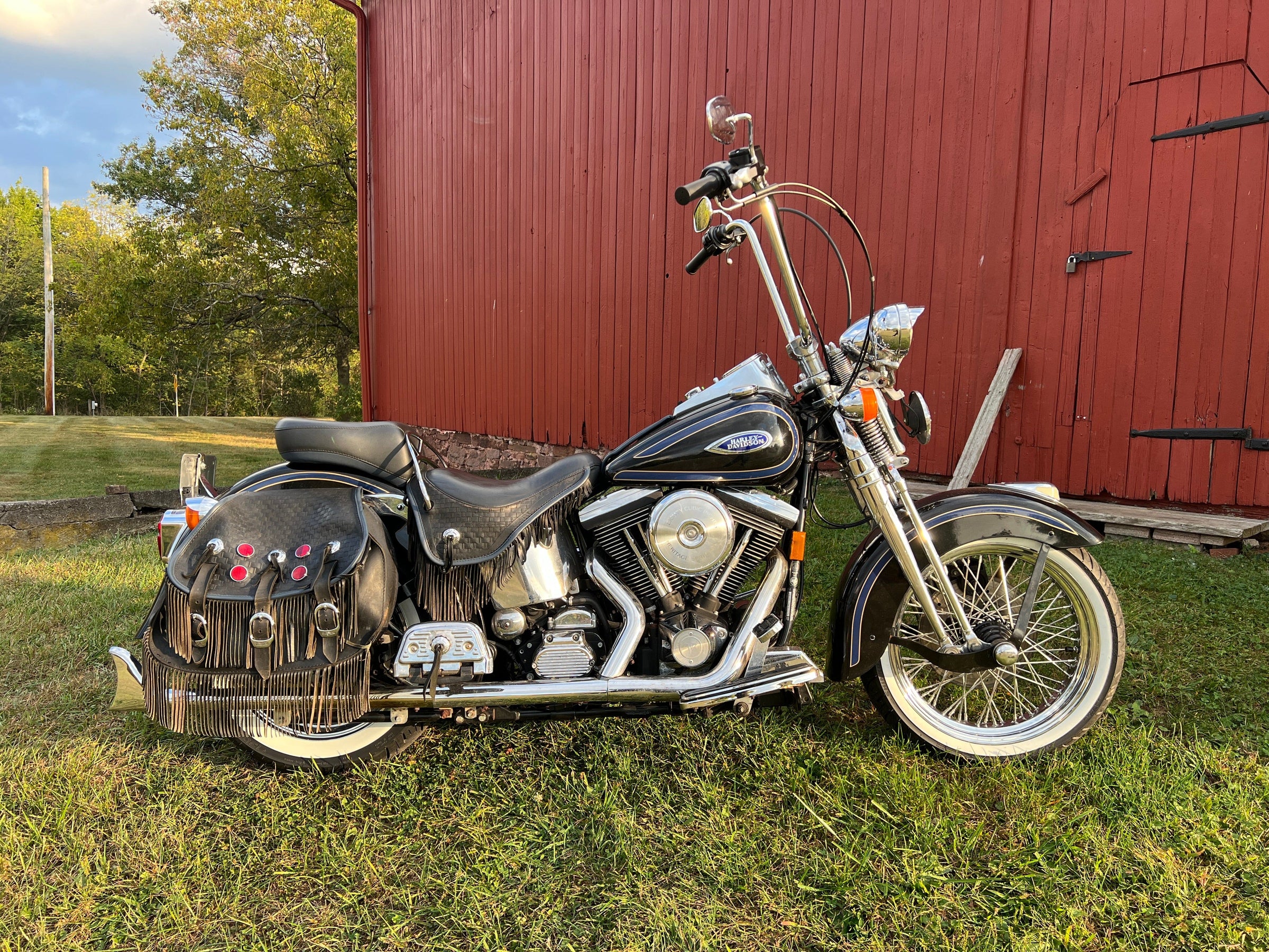 1998 Harley-Davidson Softail Heritage Springer FLSTS Evolution Survivo ...