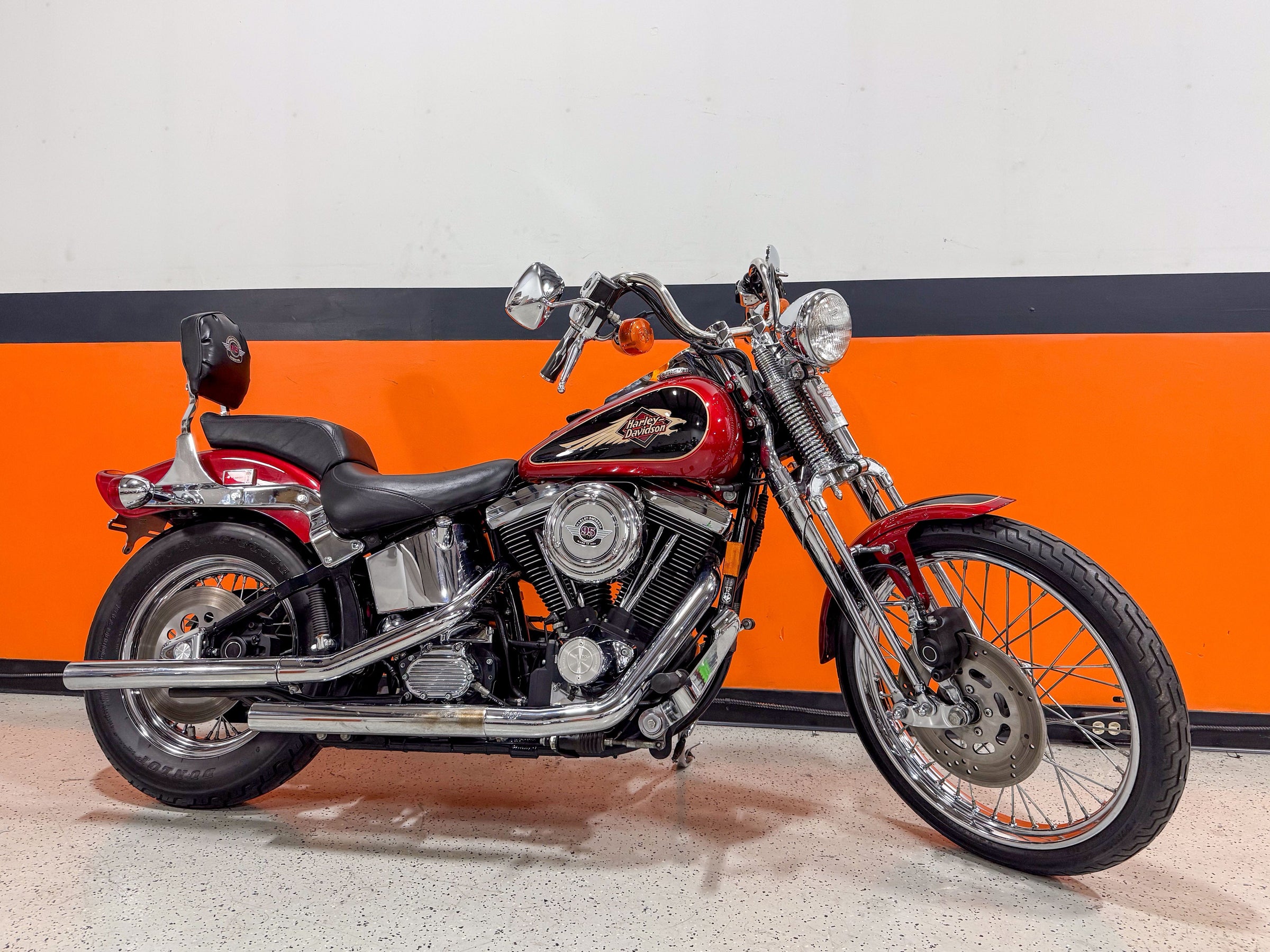 1998 Harley-Davidson Softail Springer FXSTS Evolution Anniversary Surv ...