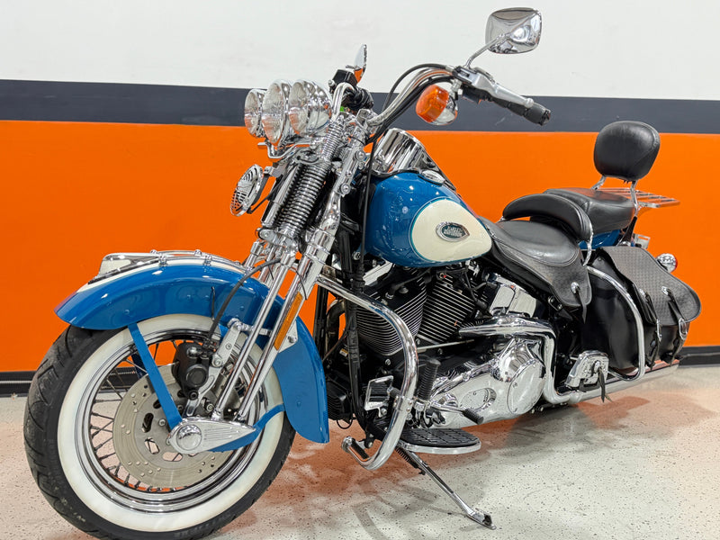 2001 Harley-Davidson Heritage Softail Springer FLSTSI Rare Two-Tone Pa ...