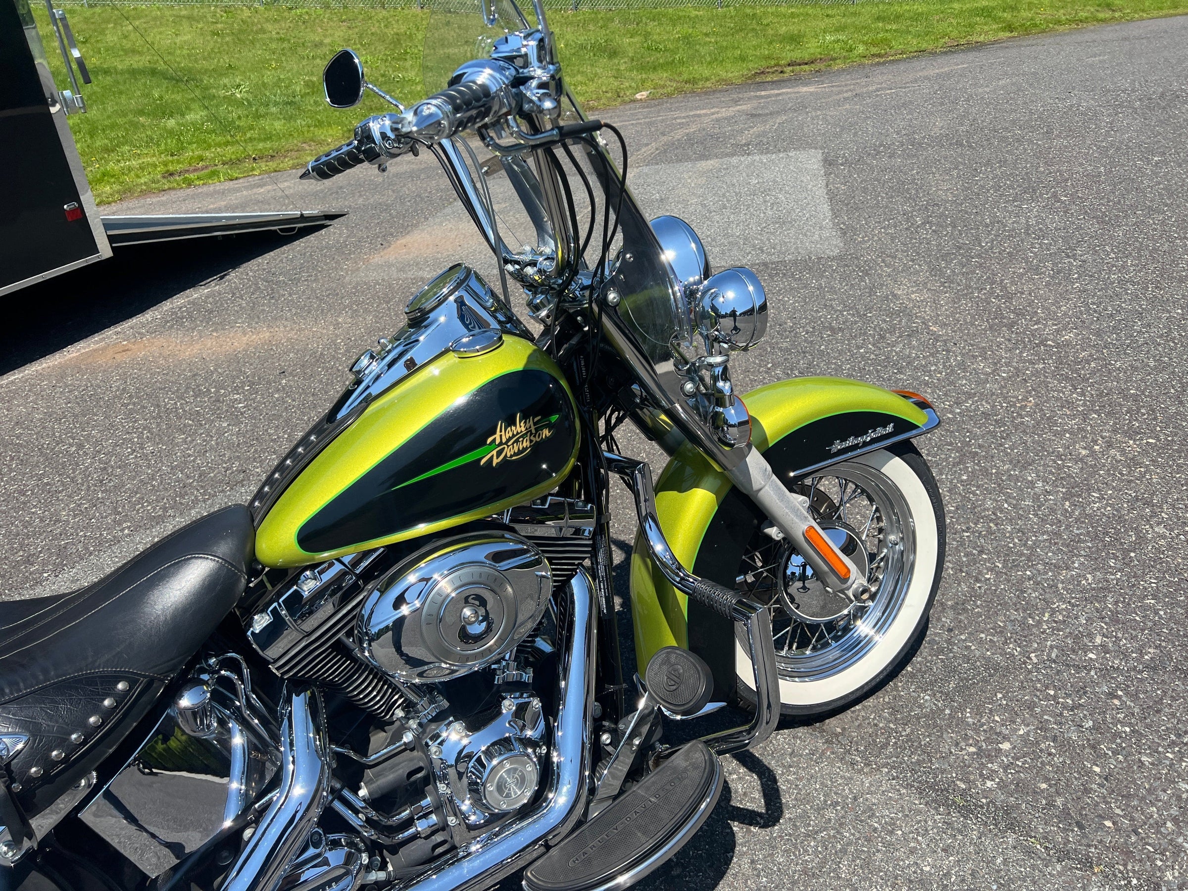 2011 Harley-Davidson Softail Heritage Classic FLSTC 96" 6 Speed Custom ...