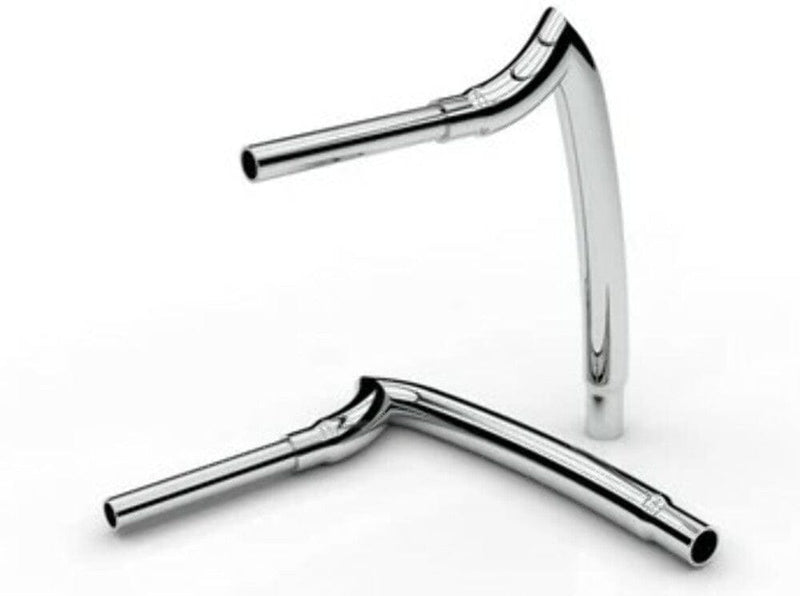 KST Kustoms Polished 10" Spearhead Handlebars Bars Harley 23+ CVO 24 ...