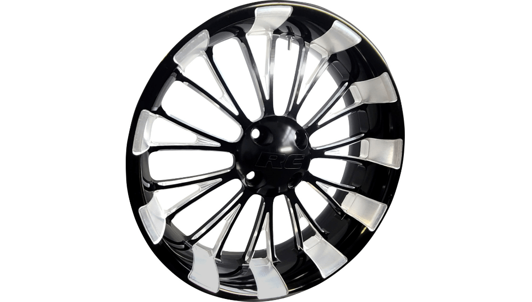 RC Components Machined Black Dynasty 18 x 5.50 Rear Rim Wheel 2009+ Ha – American Classic Motors