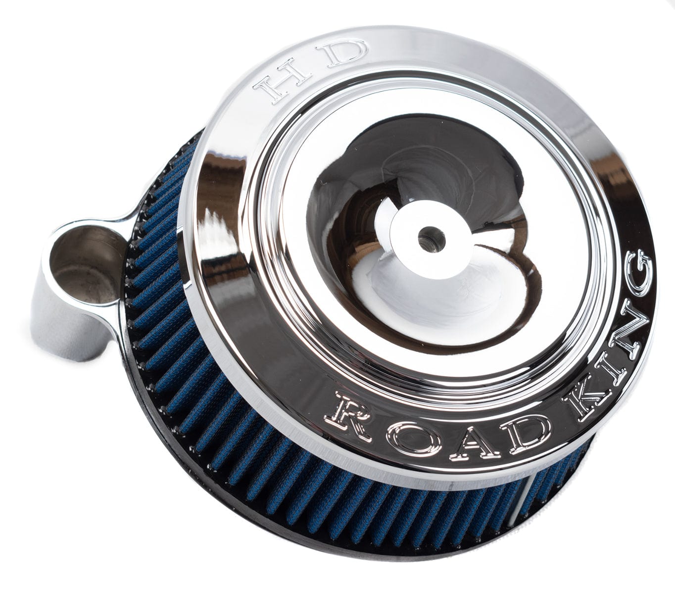 HD Road King Chrome Billet Big Sucker Air Cleaner Intake Filter + Cove ...