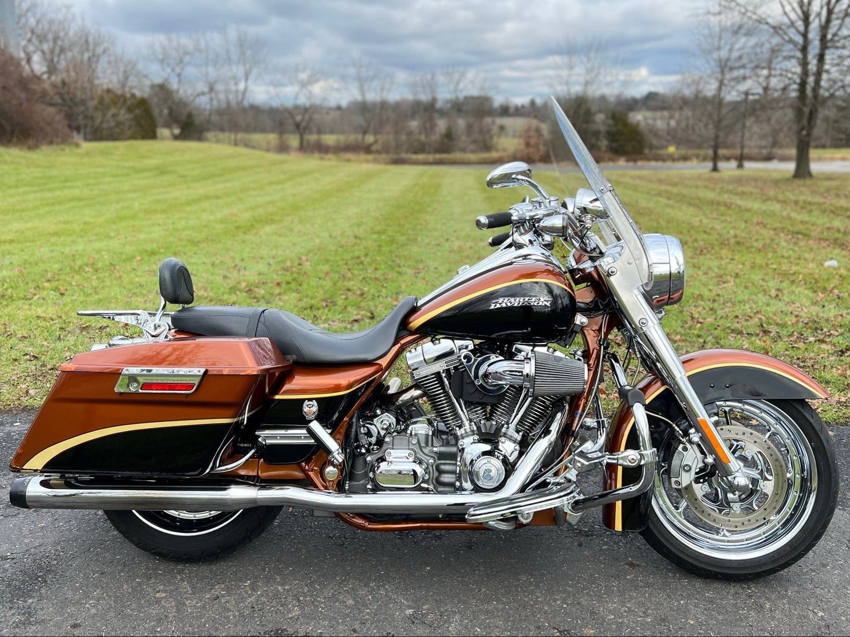 SOLD 2008 Harley-Davidson CVO Screamin' Eagle Road King FLHRSE4 105th ...