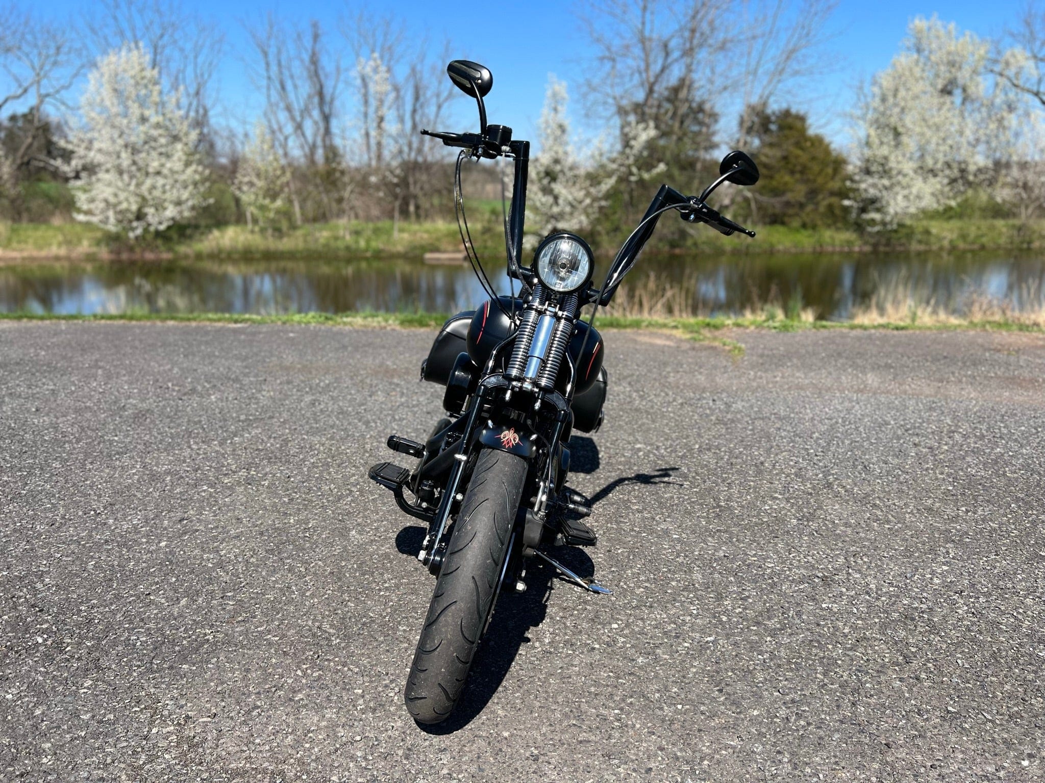 SOLD 2008 Harley-Davidson Softail Springer Crossbones FLSTSB FLSTS w ...