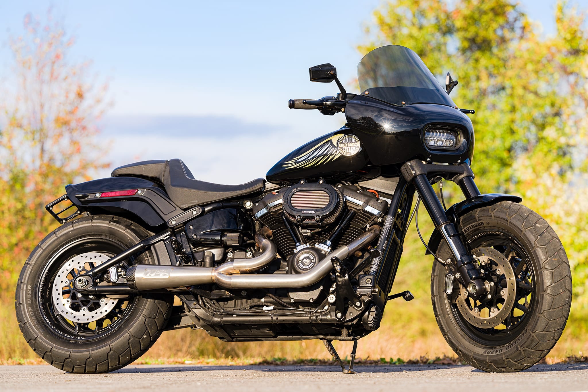 SOLD 2018 Harley-Davidson Softail Fat Bob FXFB Screamin' Eagle Stage I ...