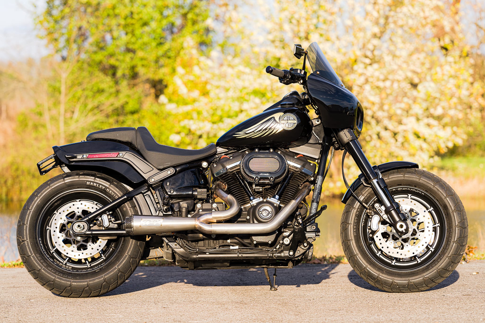 SOLD 2018 Harley-Davidson Softail Fat Bob FXFB Screamin' Eagle Stage I ...