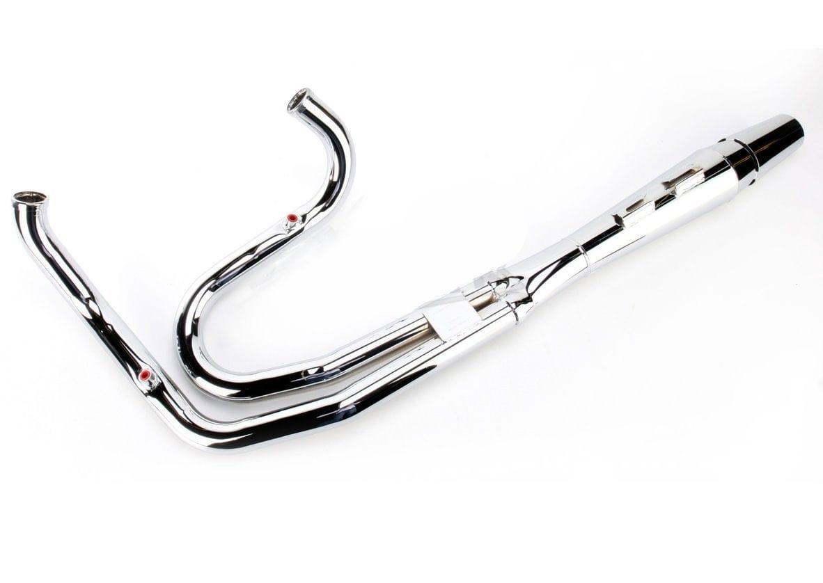 Chrome Thunderheader 2 into 1 Exhaust Pipe Header System 12-17 Harley ...