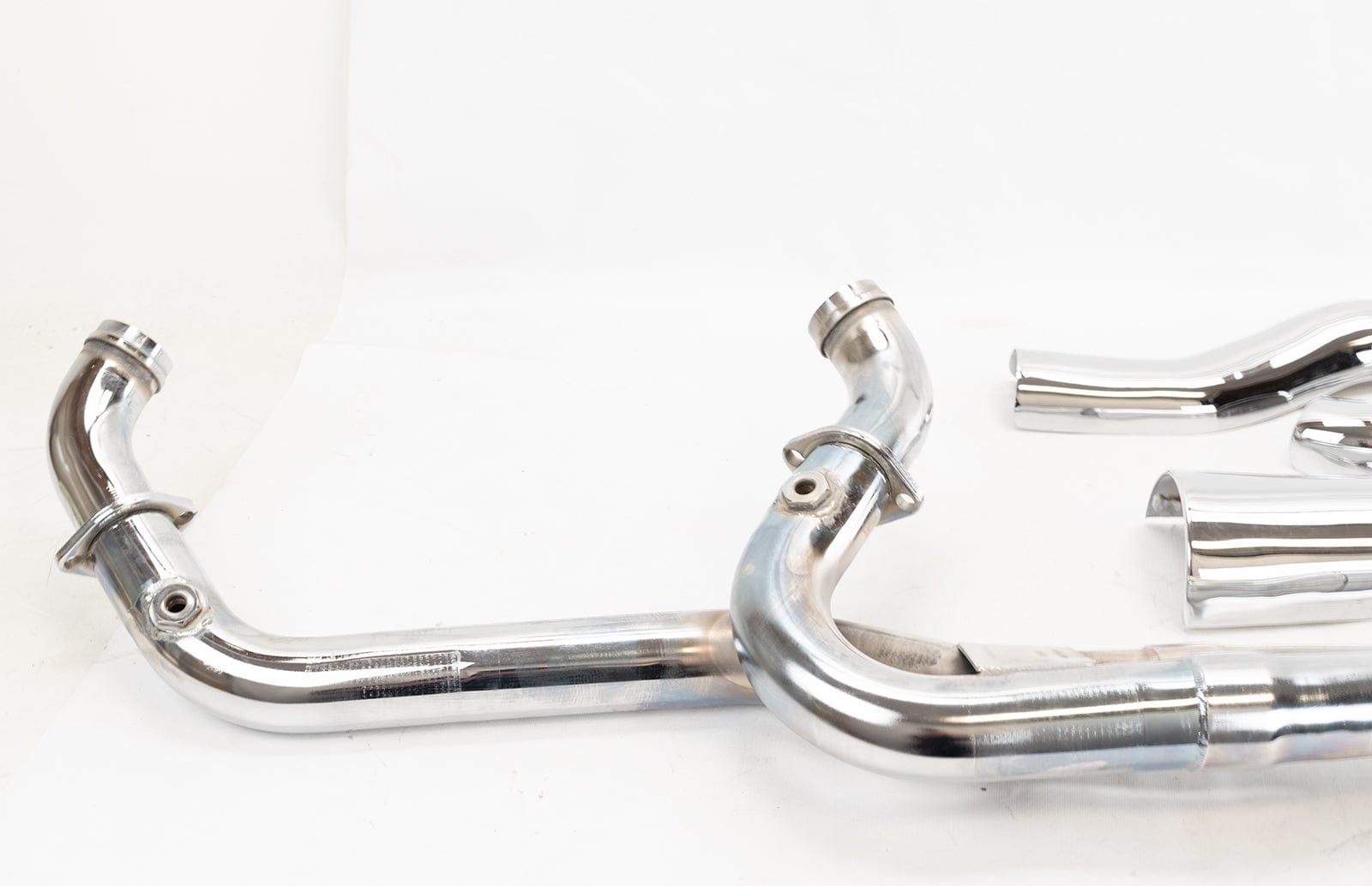 Thunderheader XSeries High Pipe 2 Into 1 Chrome Exhaust System Harley ...
