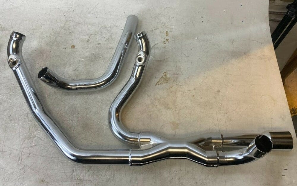Vance & Hines Black Power Dual Exhaust Pipes System Harley Touring 17 ...